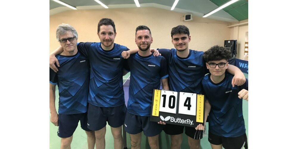 Les pongistes s’imposent face à Sainte-Marie-aux-Chênes et visent la ...